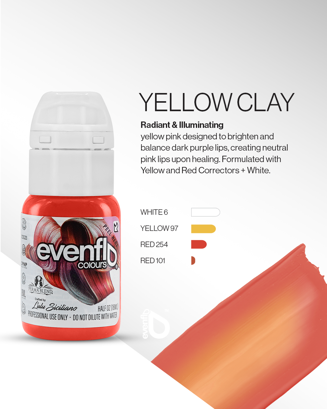 Yellow Clay Evenflo Pigment – Darklab Tattoo Supplies