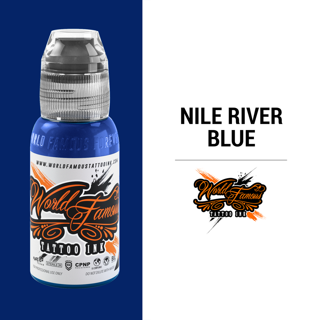 Nile River Blue | World Famous Tattoo Ink – Darklab Tattoo Supplies